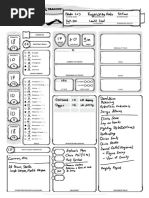 Blade Runner RPG - Character Sheet (OEF) (2022-08-11) | PDF