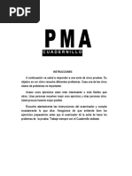 Cuadernillo y Hoja de Respuestas Pma | PDF