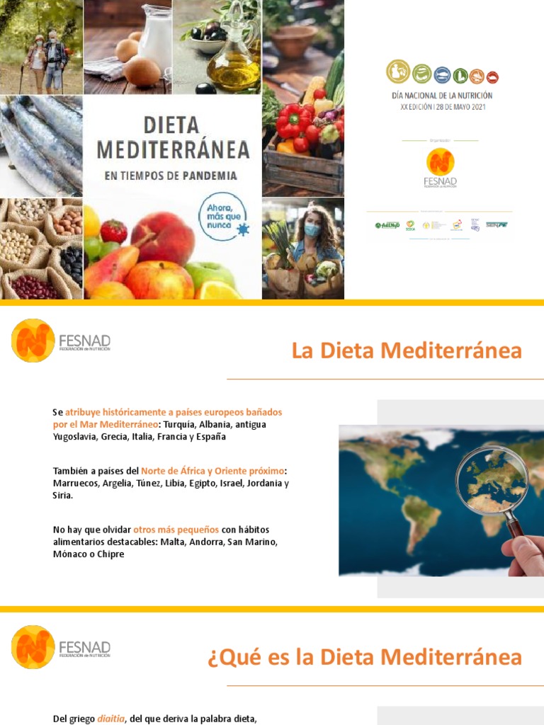 Dieta Mediterranea | PDF | Alimentos | Dieta