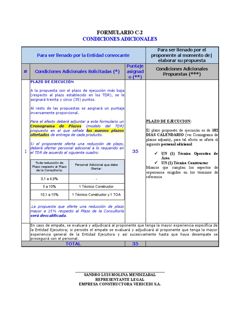 06 Formulario C-2 | PDF