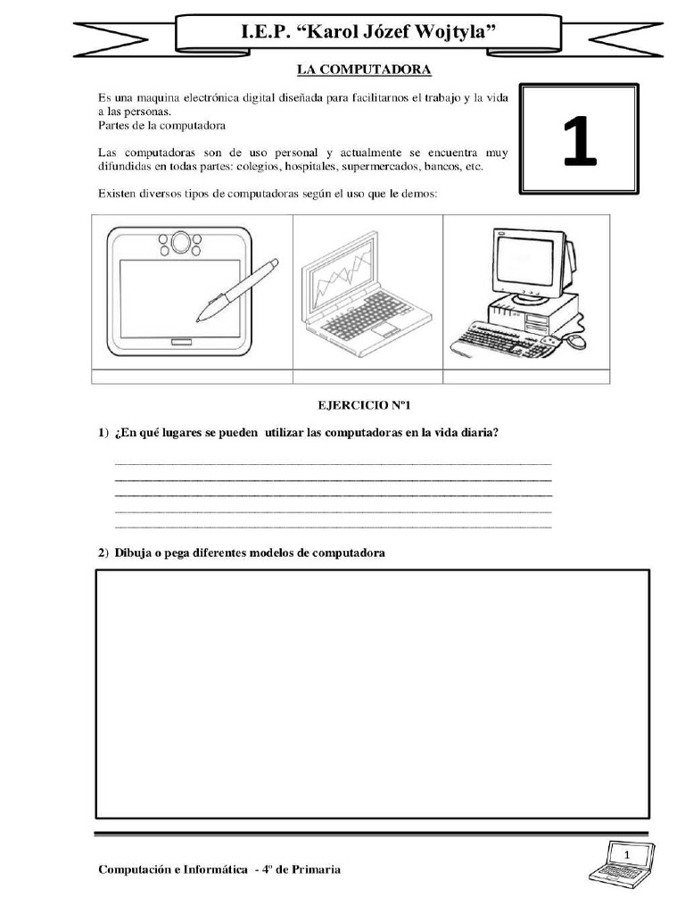 PDF 4to Grado Computacion DD | PDF