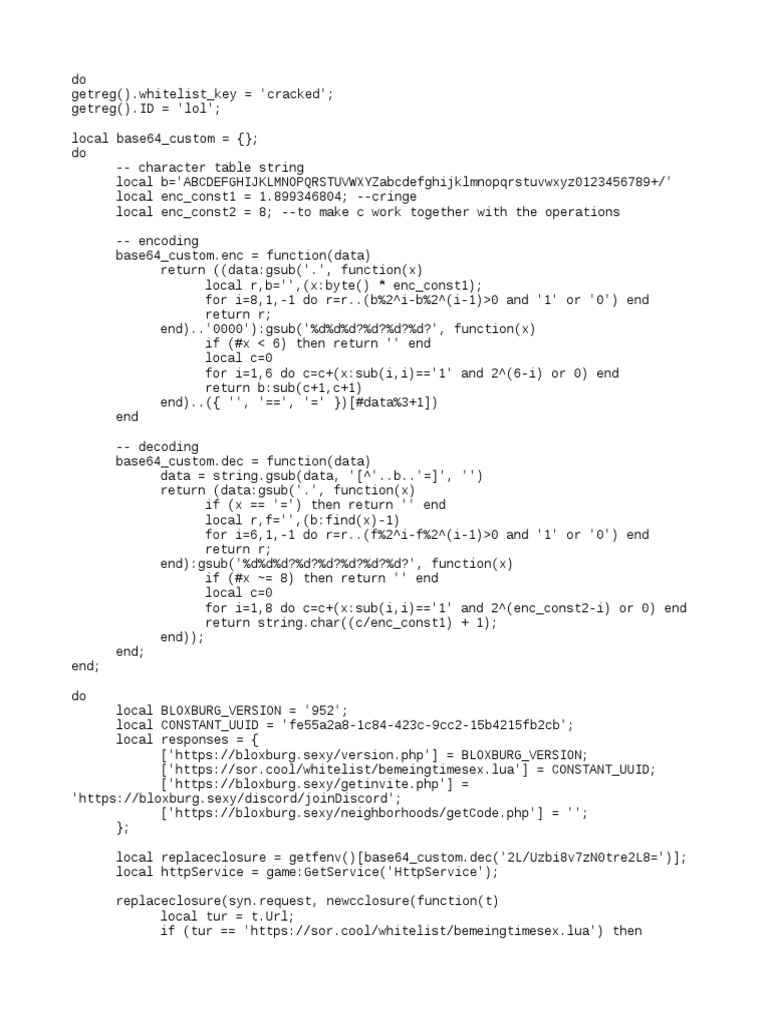 Bloxburg Epic Thing Cracked | Download Free PDF | Filename | Encryption