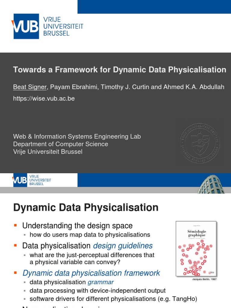 Dynamic Data Physicalisation Guide | PDF | Physics | Computer Science