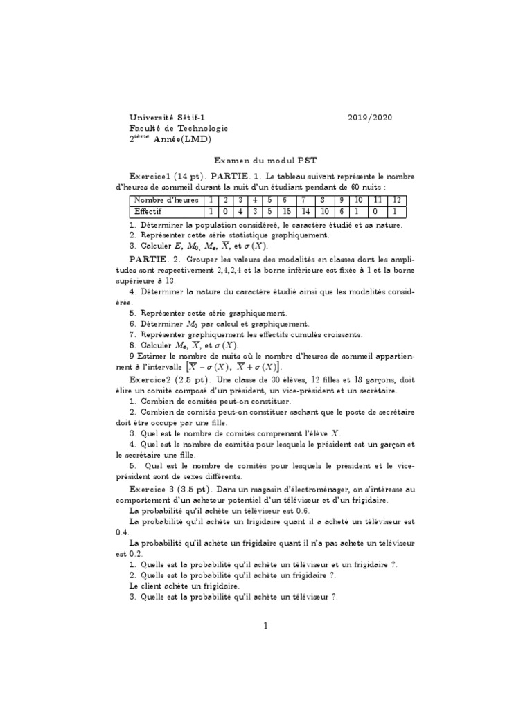 Examen 19 | PDF