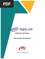 Guía para TOEFL ITP Digital y Secure Browser | PDF | Software de la ...