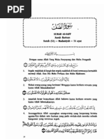 Al-MATHURAT SUGHRA & KUBRA Rumi (Bacaan Pagi Petang) | PDF