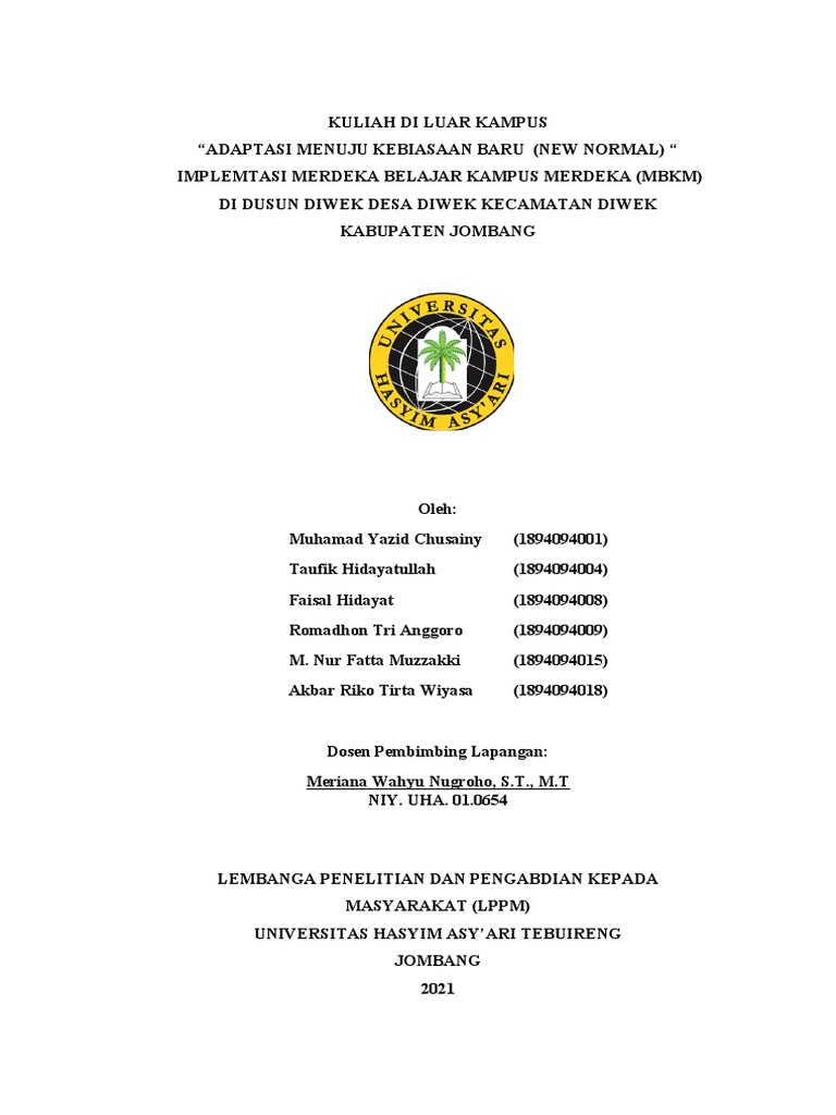 KDLK DI DESA DIWEK | PDF