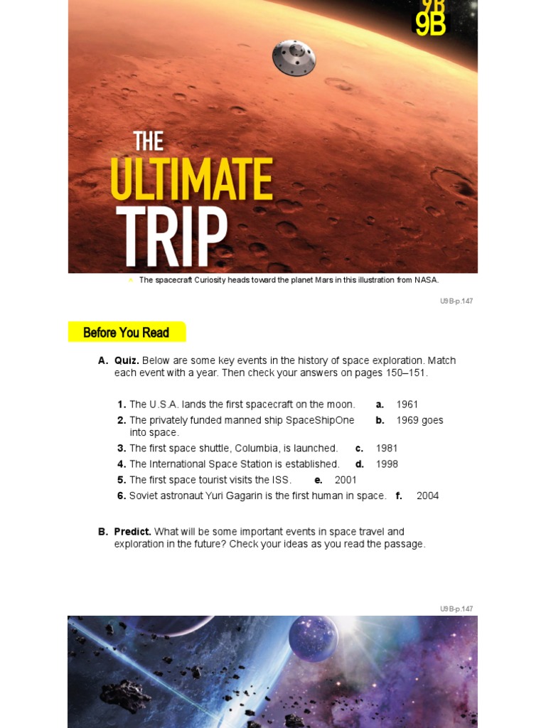 Reading Explorer 3 3rd Edition | PDF | Space Exploration | Spacecraft