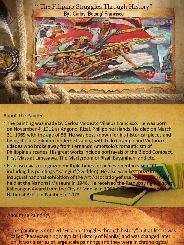 By: Carlos "Botong" Francisco | PDF | Philippines | Paintings