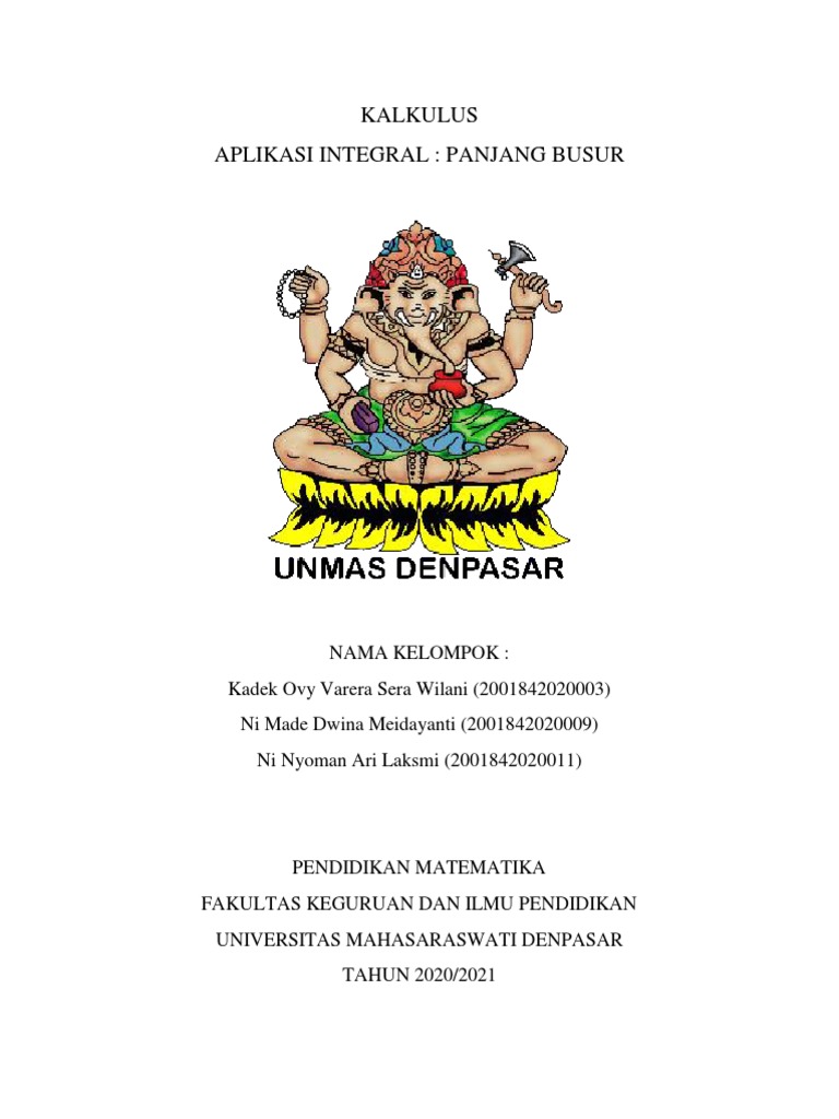 Makalah Kalkulus-Panjang Busur | PDF