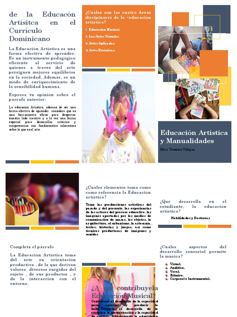Naturaleza de La Educacón Artísitca en El Currículo Dominicano | PDF ...