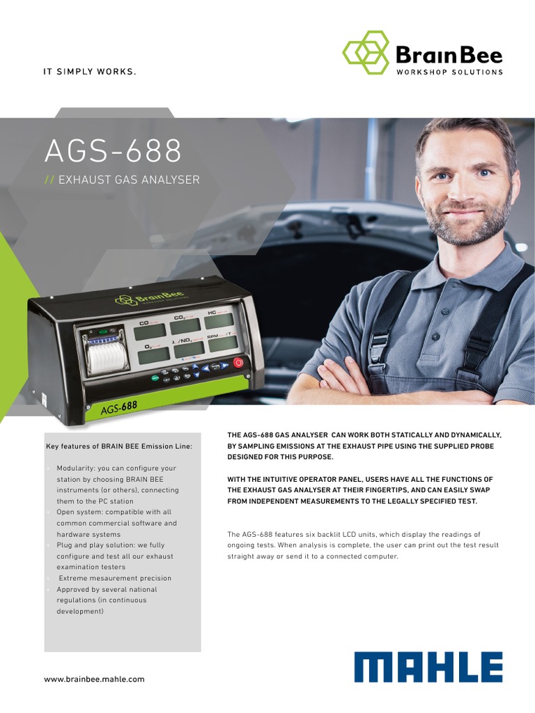 Mahle Brain Bee Ags 688 en | PDF | Gases | Personal Computers