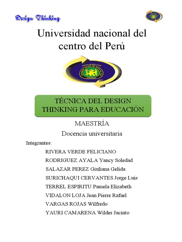 Design Thinking .2 | PDF | Diseño | Cognición