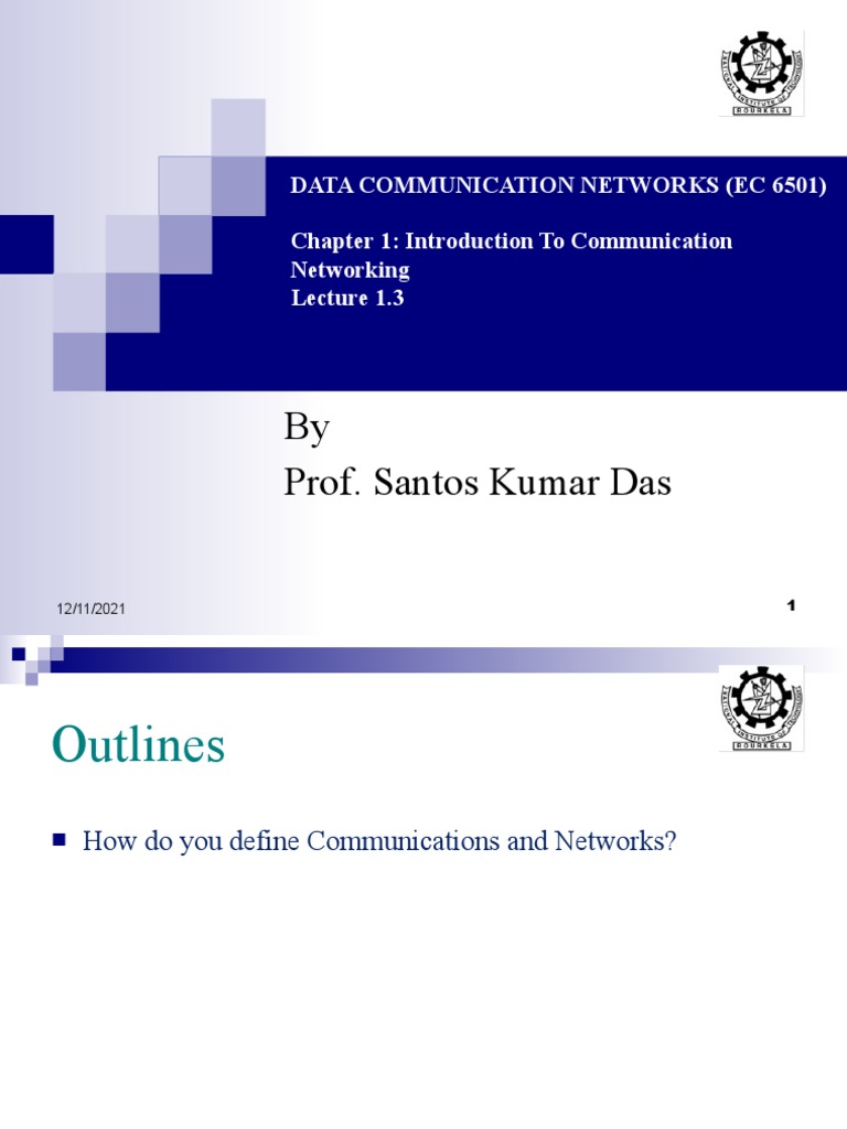 Chapter 1 Introduction To Communication Networking Lecture 1.3 | PDF | Computer Network ...