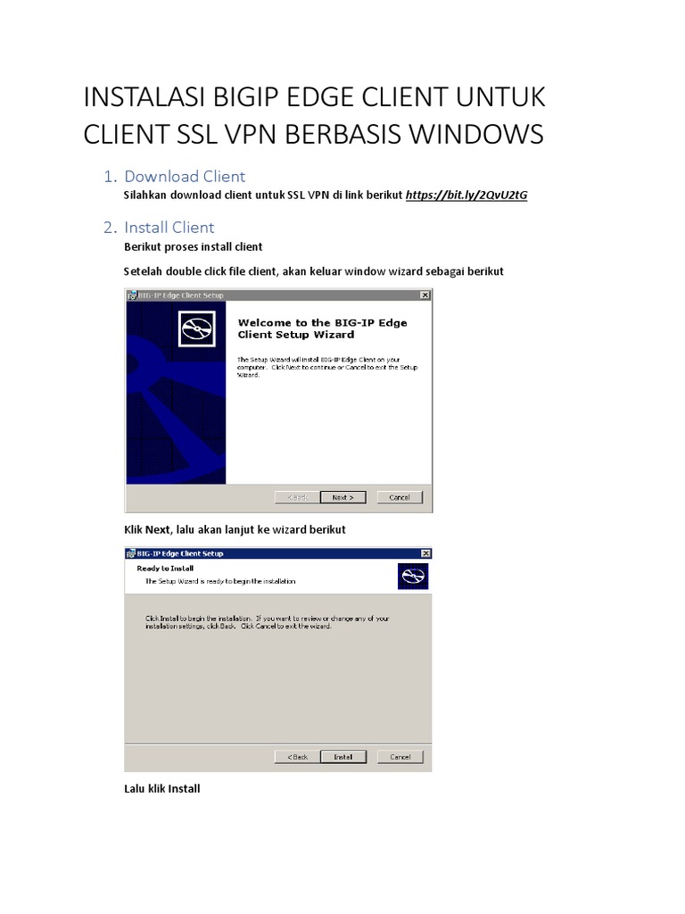 Tutorial INSTALASI BIGIP EDGE CLIENT UNTUK CLIENT SSL VPN BERBASIS ...