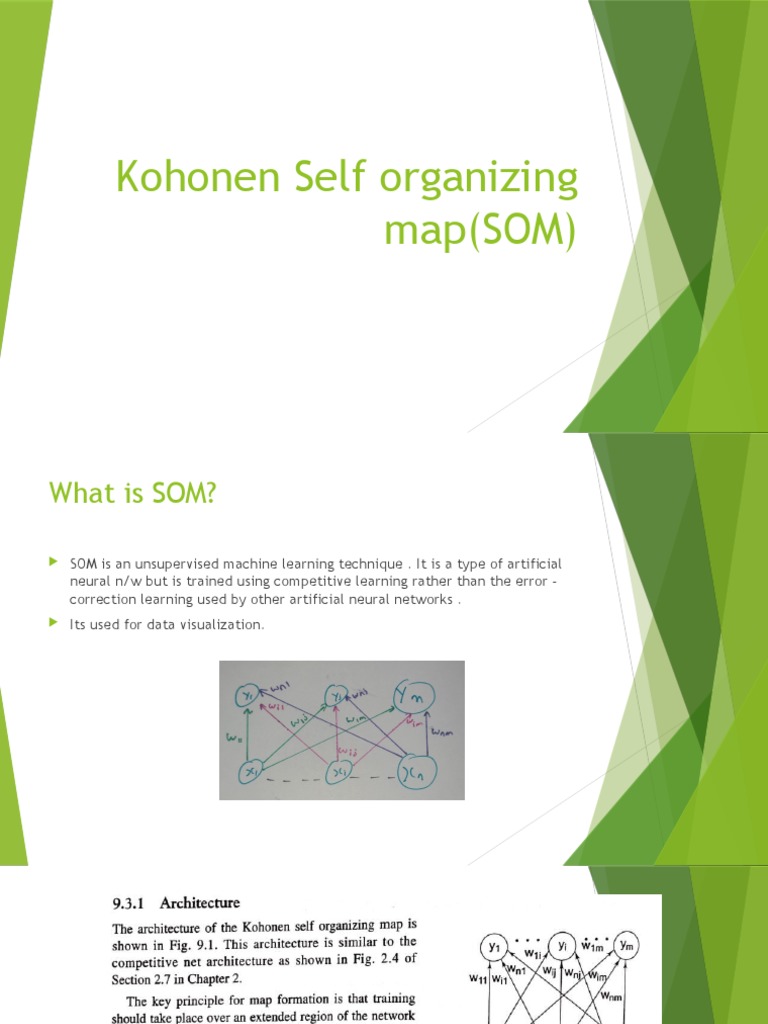 Understanding Kohonen Self-Organizing Maps | PDF