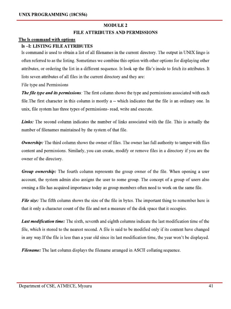 UNIX Mod2@AzDOCUMENTS - in | PDF