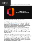 Panduan Cara Install Microsoft Office 2010 | PDF