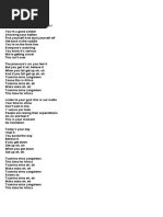 Waka Waka Lyrics by Shakira | PDF
