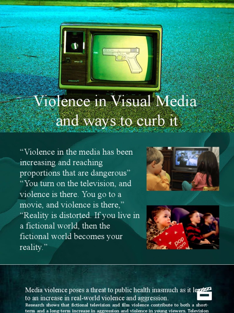 Violence in Visual Media - Kenisha | PDF | Violence | Adolescence