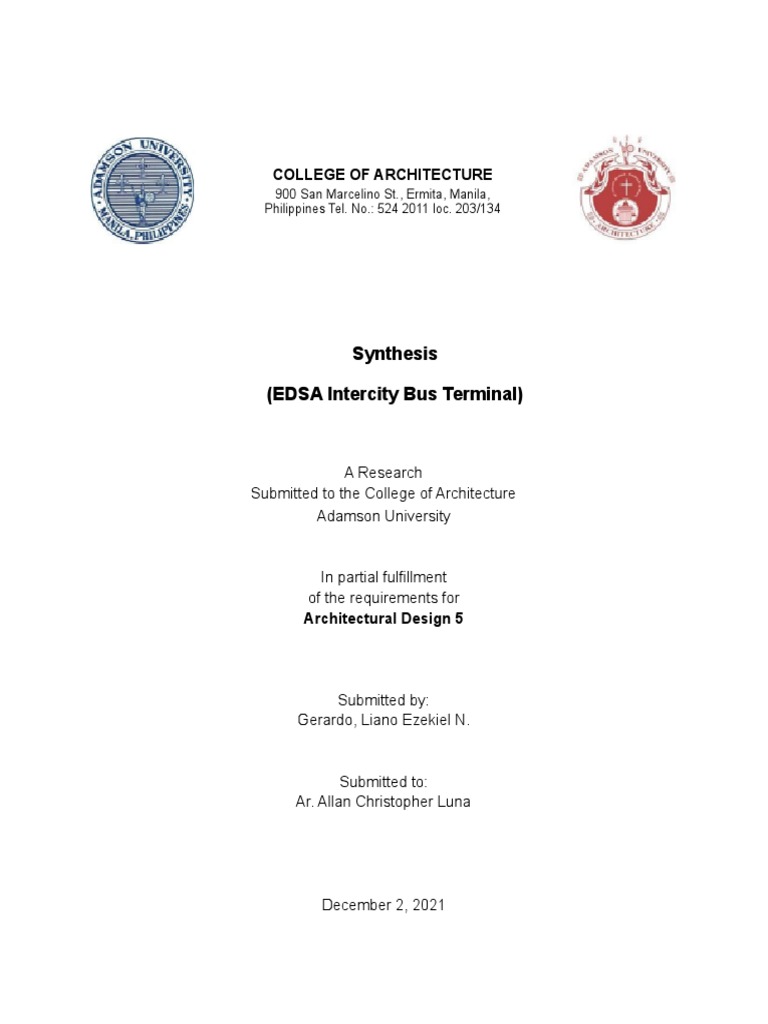Ad5 Synthesis Bus Terminal Pdf Bus Transport