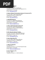 List of Plastic Manufacturers in Ethiopia: Natran@ethionet - Et | PDF