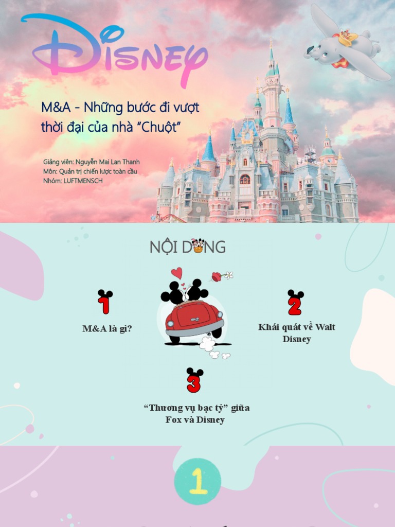 Disney - M&a | PDF
