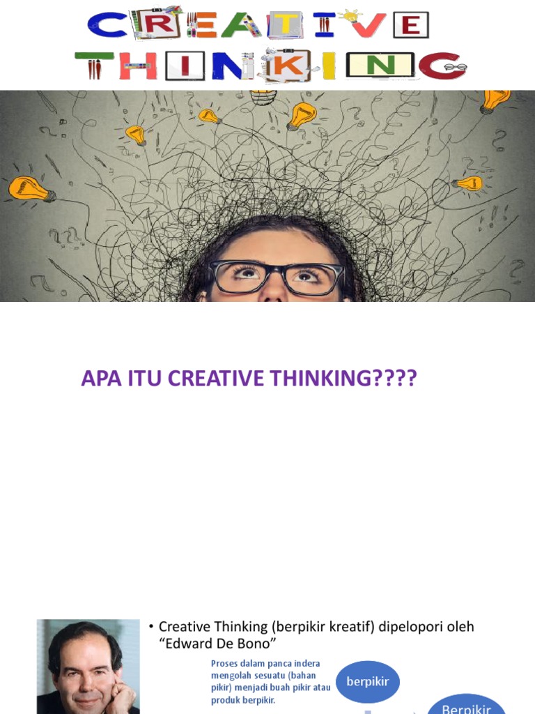 Bab. 1 Creative Thinking | PDF