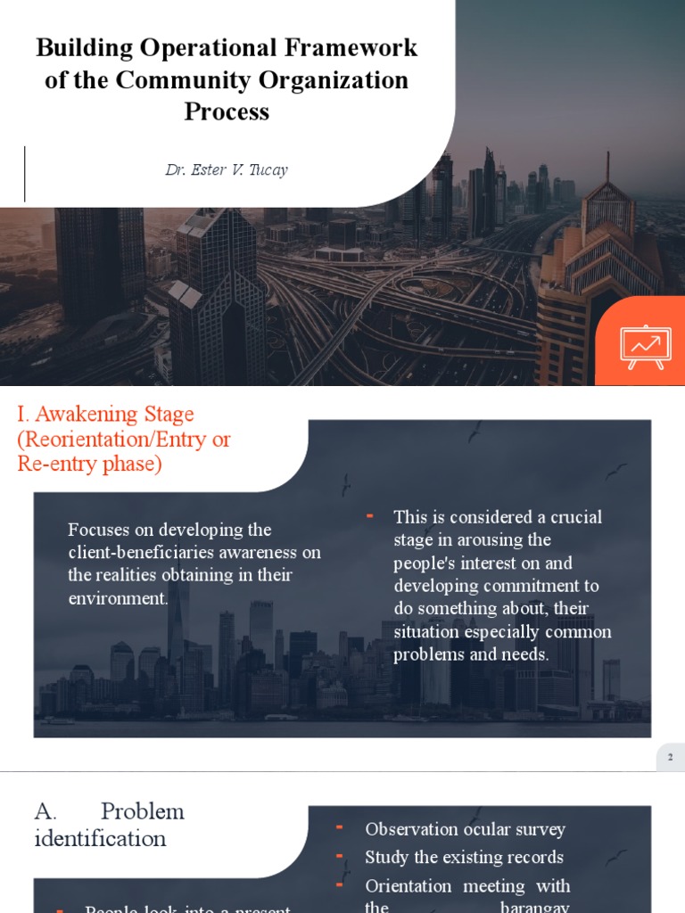 Building Operational Framework of The Community Organization Process ...