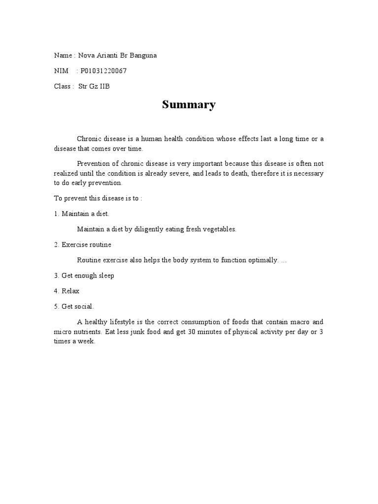 Summary Nova Arianti Bangun | PDF