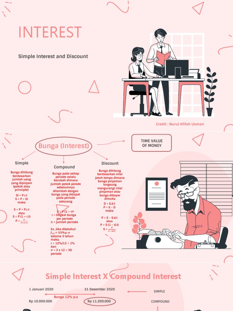 Interest Rate vs Discount Rate | PDF