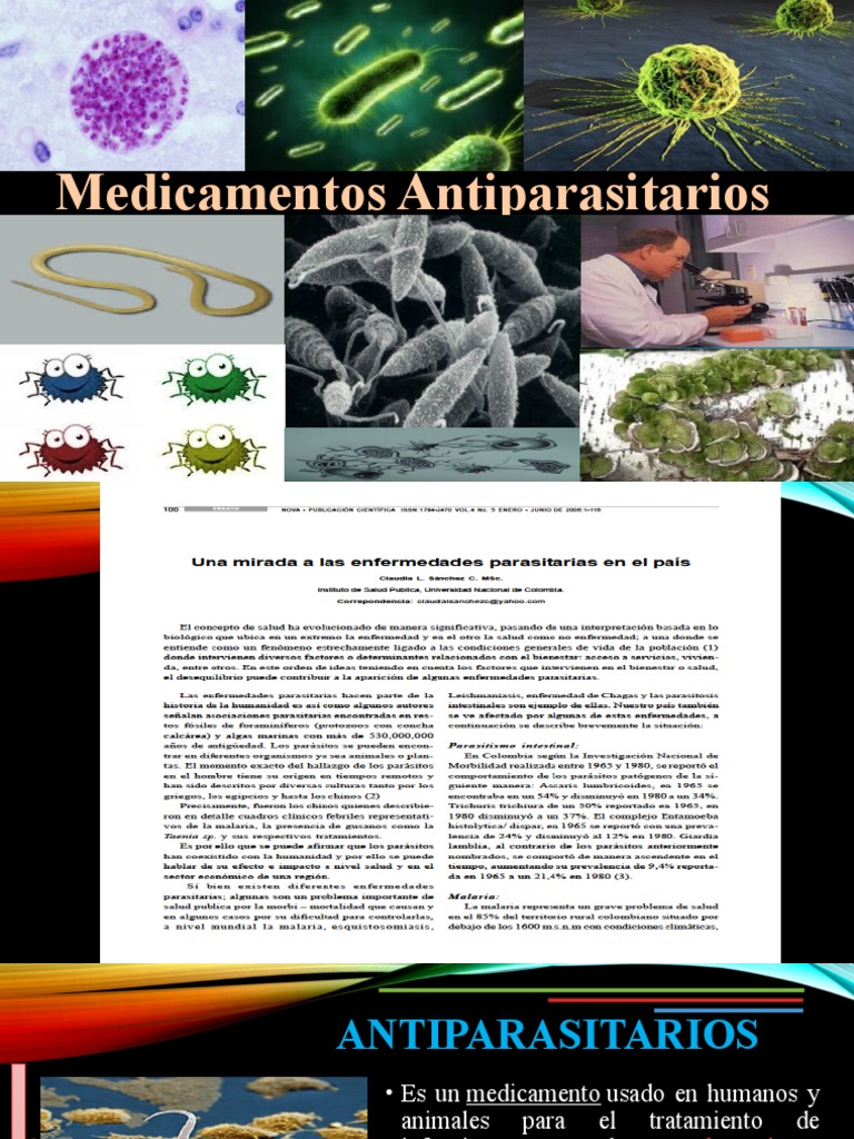 Antiparasitarios | PDF | Drogas | Tratamientos médicos