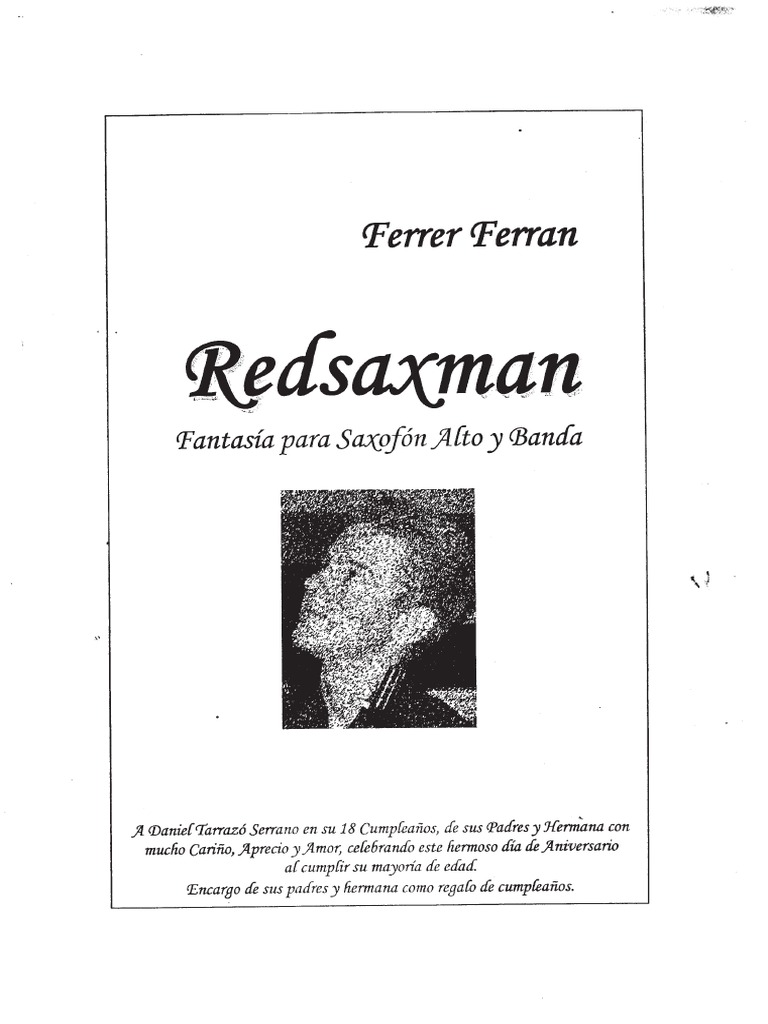RedSaxman (Saxo y Banda) Ferrer Ferran - PDF | PDF