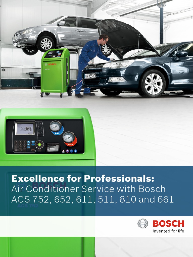 Excellence For Professionals:: Air Conditioner Service With Bosch ACS ...