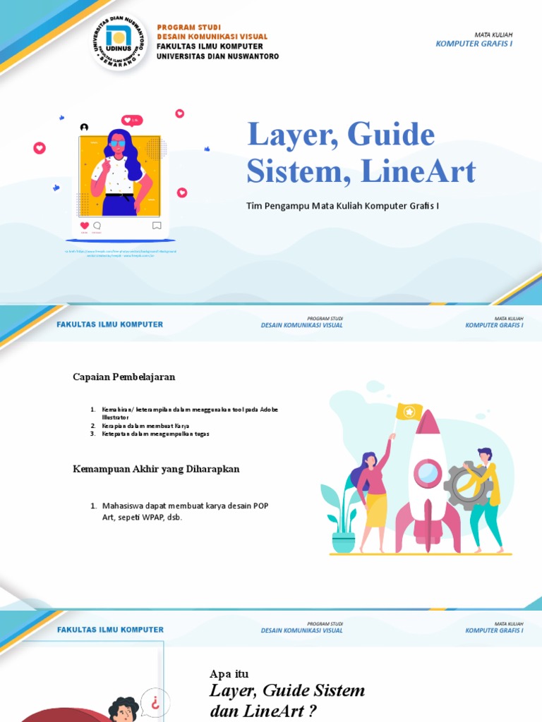 #10 PERTEMUAN 10 Layer, Guide, Line Art | PDF