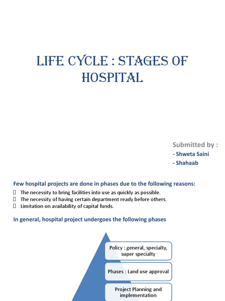 LIFE CYCLE - Stages of An Hospital | PDF | Product Lifecycle | Hospital