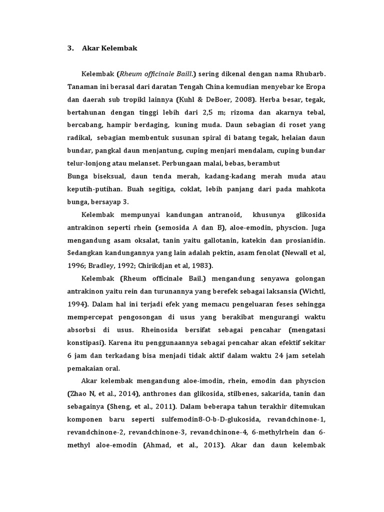Akar Kelembak | PDF