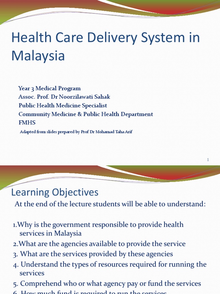 Health Care Delivery in Malaysia Overview | PDF | Health Care | Medicine