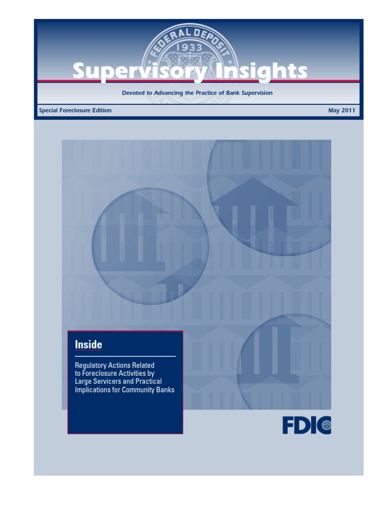 FDIC Report Special Foreclosure Edition | Download Free PDF ...