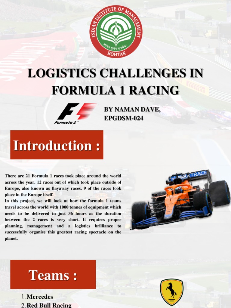 F1 Logistics Challenges Explained | PDF | Formula One | Formula One Races