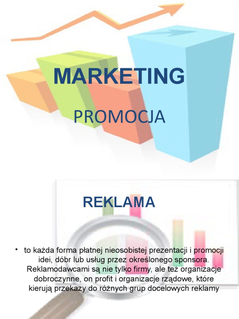 Marketing - Prezentacja - Promocja | PDF