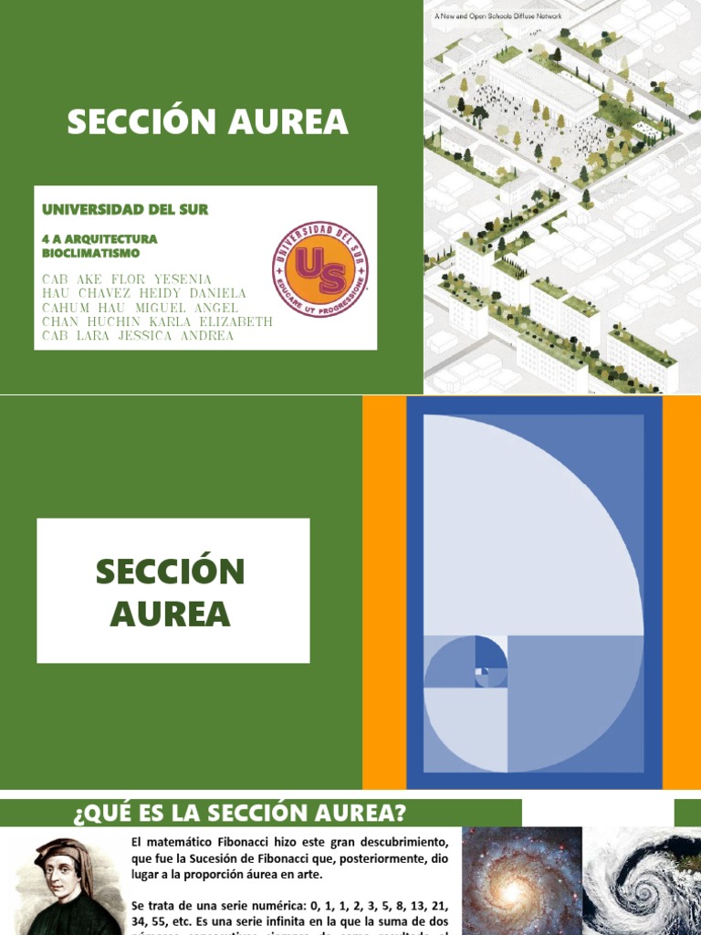 Seccion Aurea | PDF | Triángulo | Geometría del plano euclidiano
