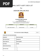Workover Drilling Rig Inspection Checklist | PDF | Technology & Engineering