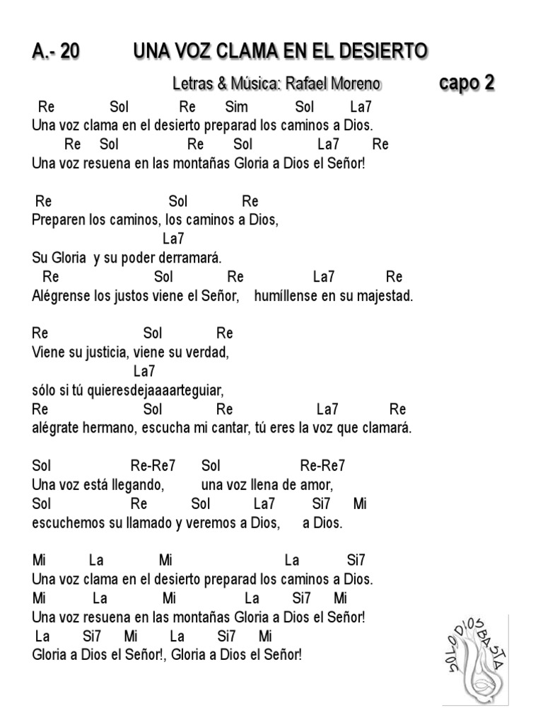 A. - 20 Una Voz Clama en El Desierto | PDF