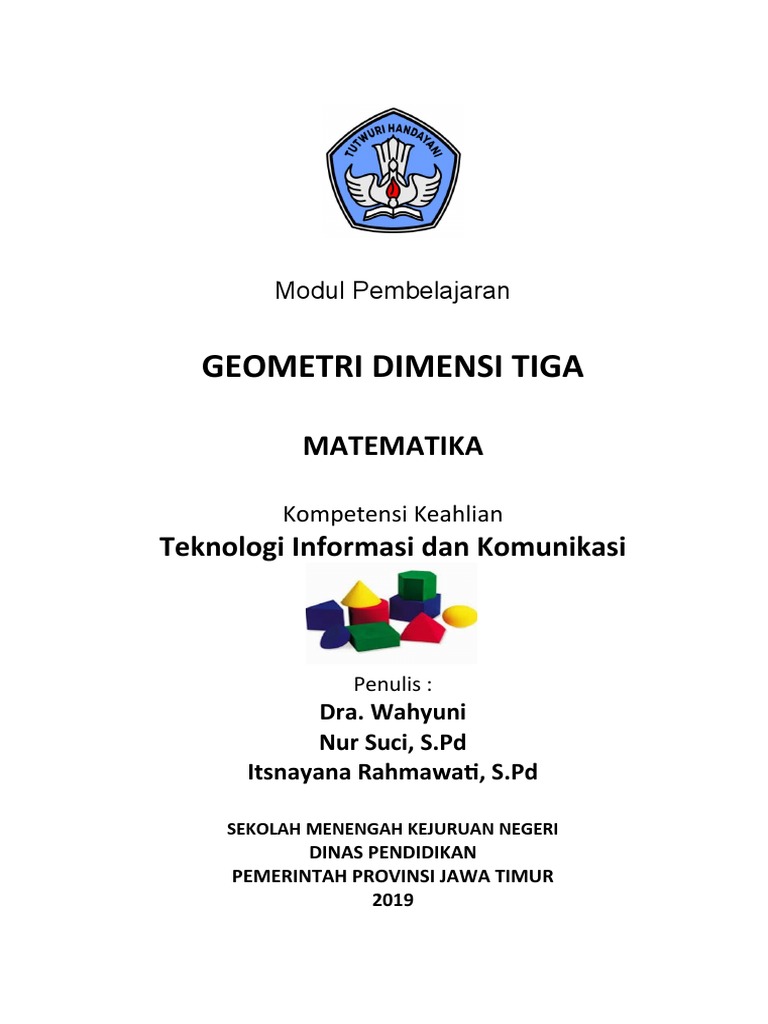 Modul Geometri Dimensi Tiga | PDF