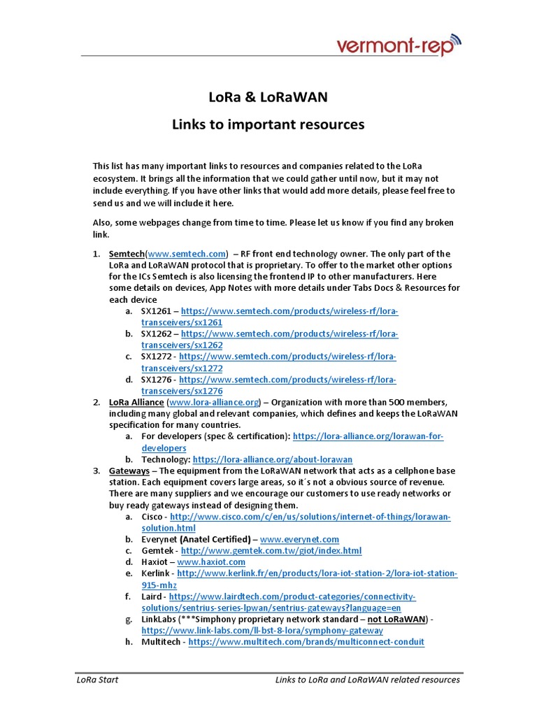LoRa Start 20181113 - ND | Download Free PDF | Computing | Computer Engineering