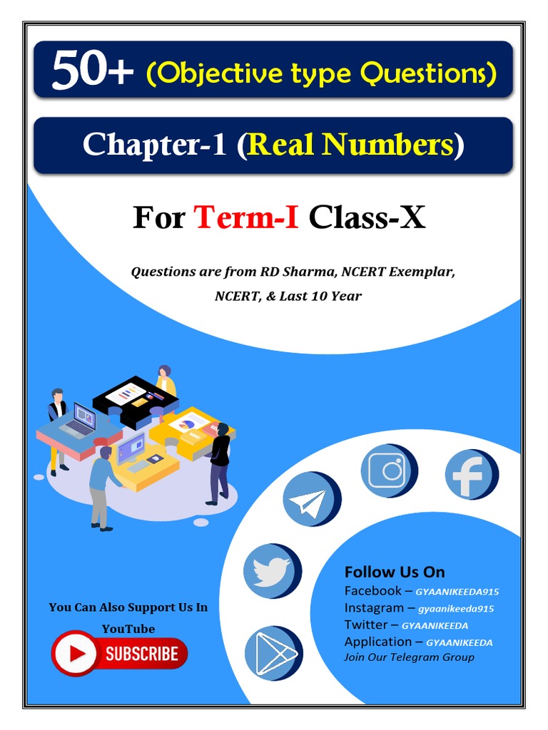 Ch 1 Mcqs Term 1 Class X Maths Pdf Rational Number Numbers
