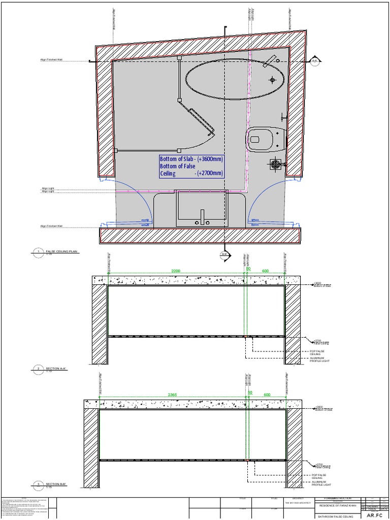 Bathroom False Ceiling | PDF | Economic Sectors | Building Engineering