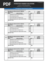 Daily Check List For STP Operations | PDF | Gases | Process Engineering
