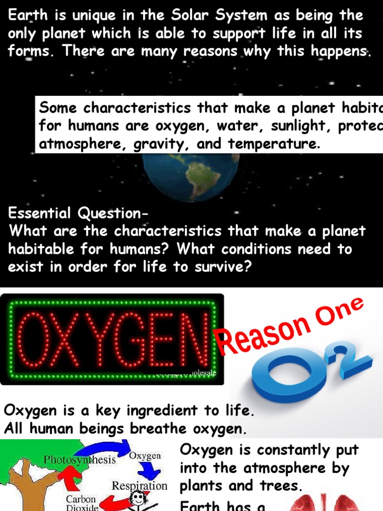 Characteristics of Habitable Earth | PDF | Atmosphere | Earth